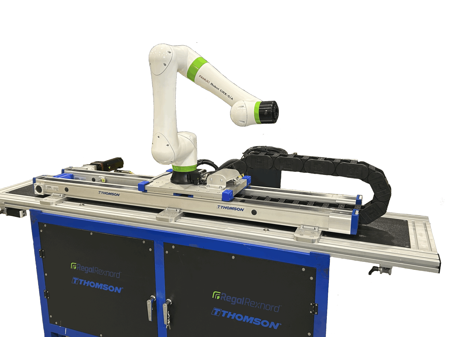 Movotrak CTU – 7th Axis for FANUC-CRX | ミワ株式会社